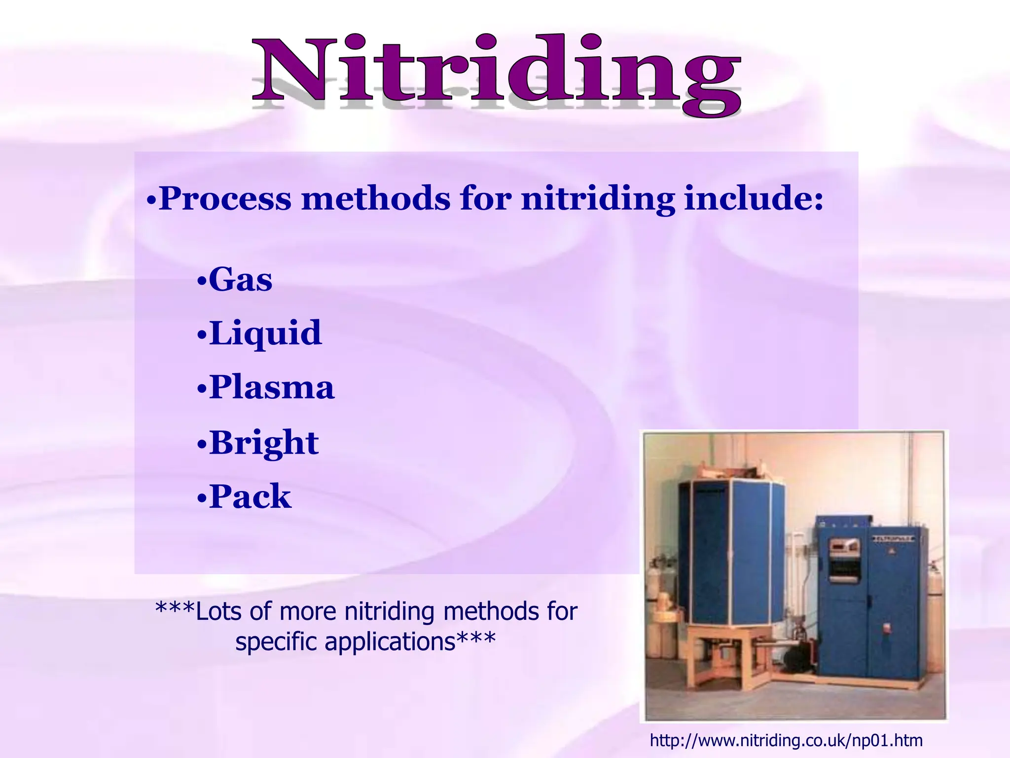 Introduction Nitriding Presentation for Under Graduate | PPT
