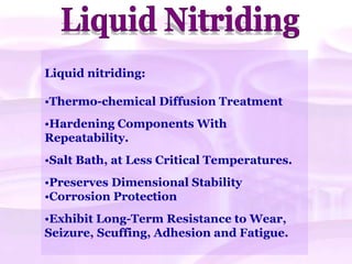 Introduction Nitriding Presentation for Under Graduate | PPT