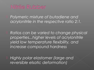 Nitrile rubber | PPT