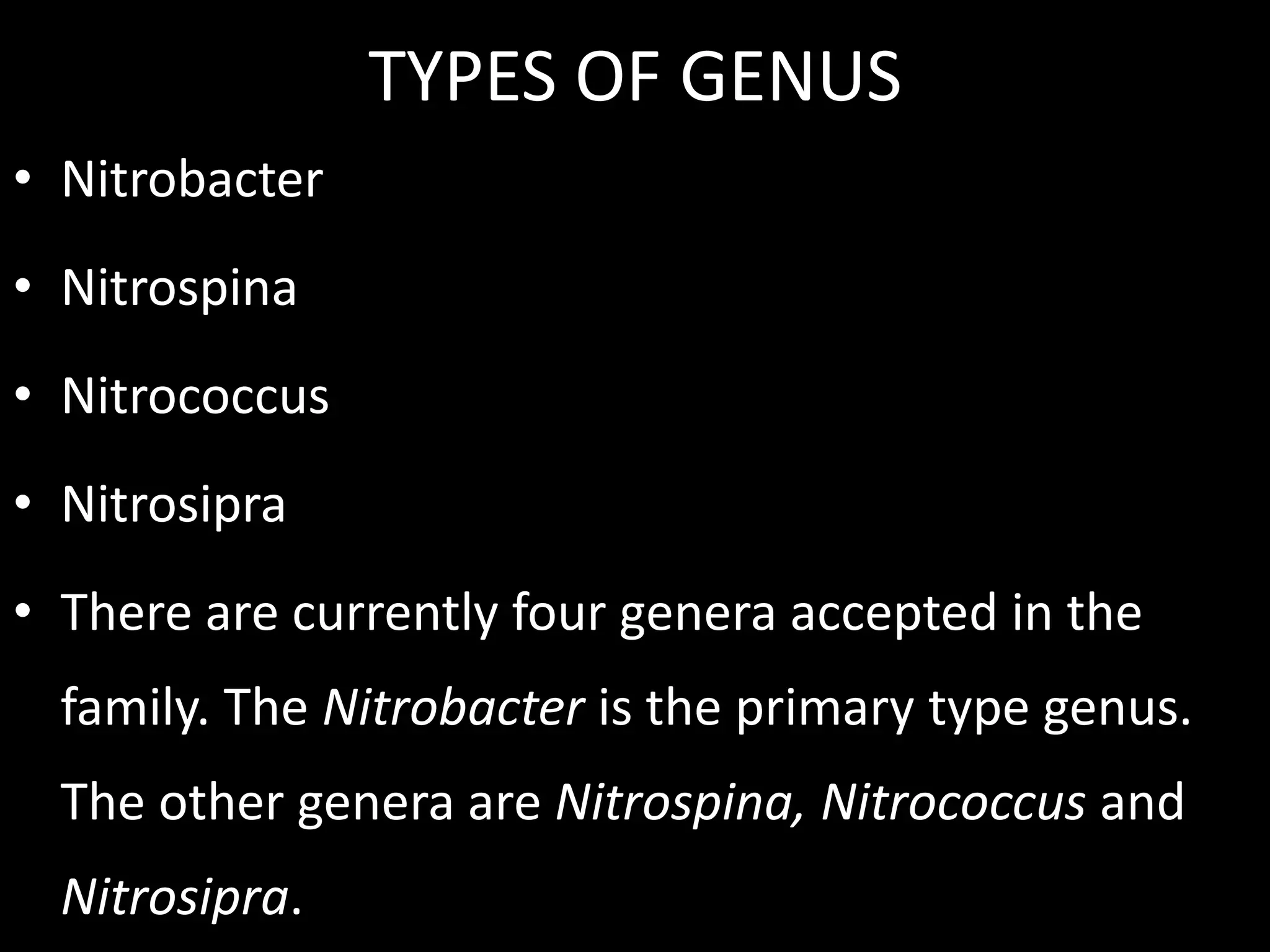Nitrobacteriaceae | PPTX