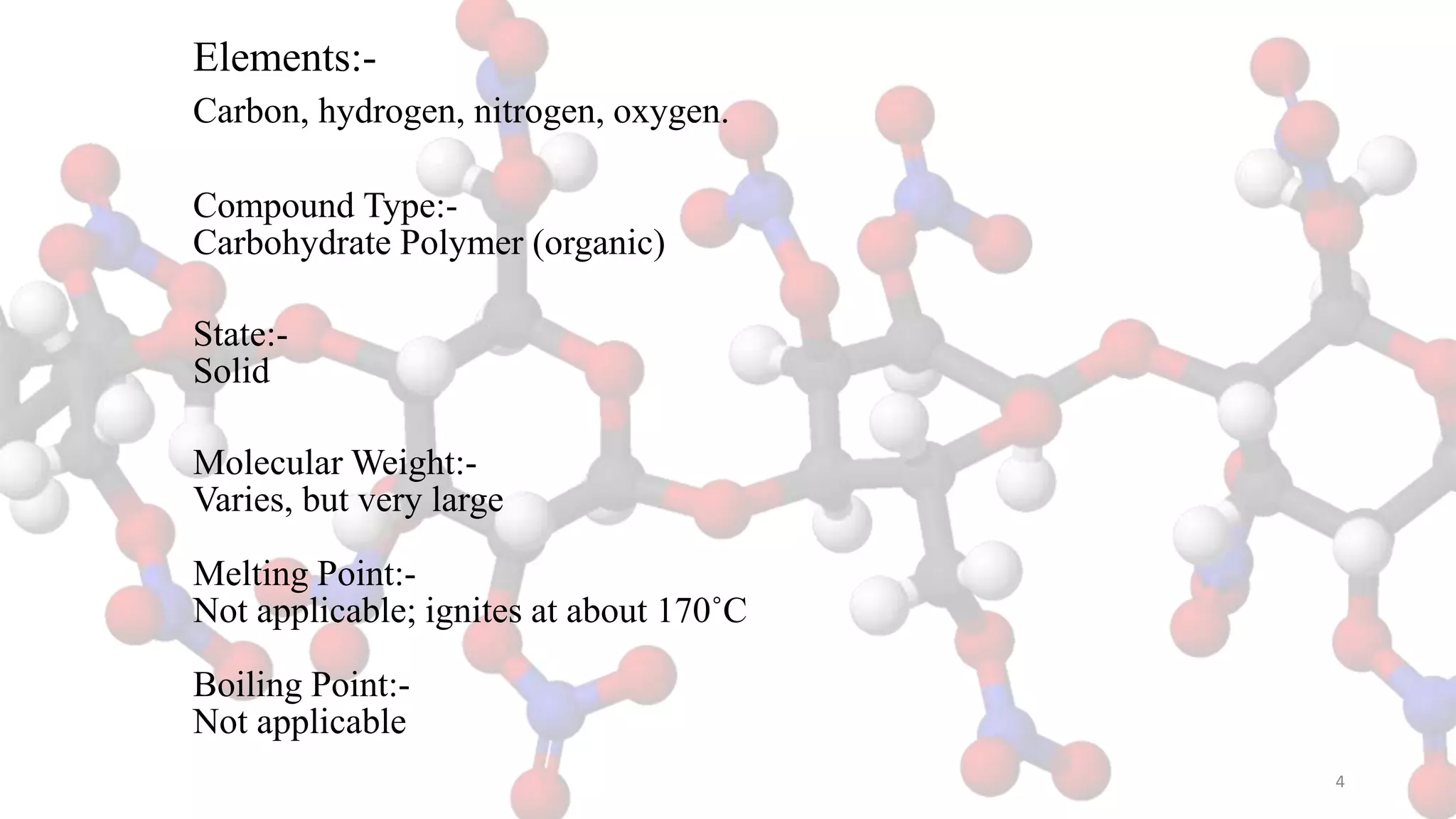 Nitro cellulose | PPTX