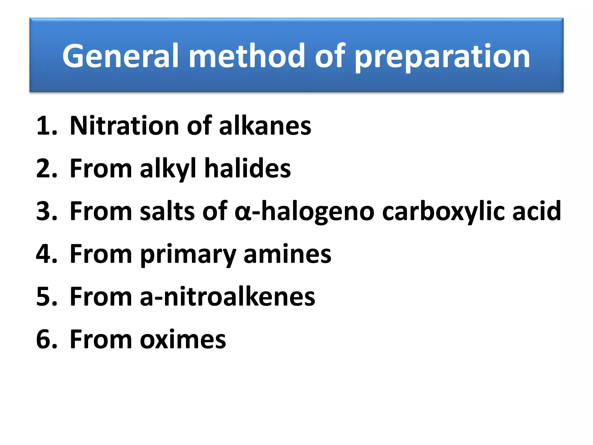 Nitro compounds | PPTX