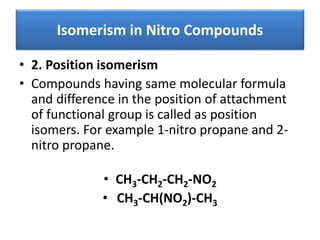 Nitro Functional Group