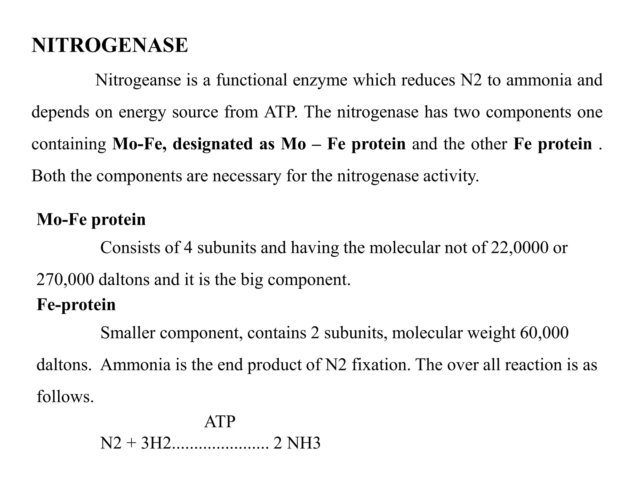 nitrogen cycle and biological nitrogen fixation | PPT