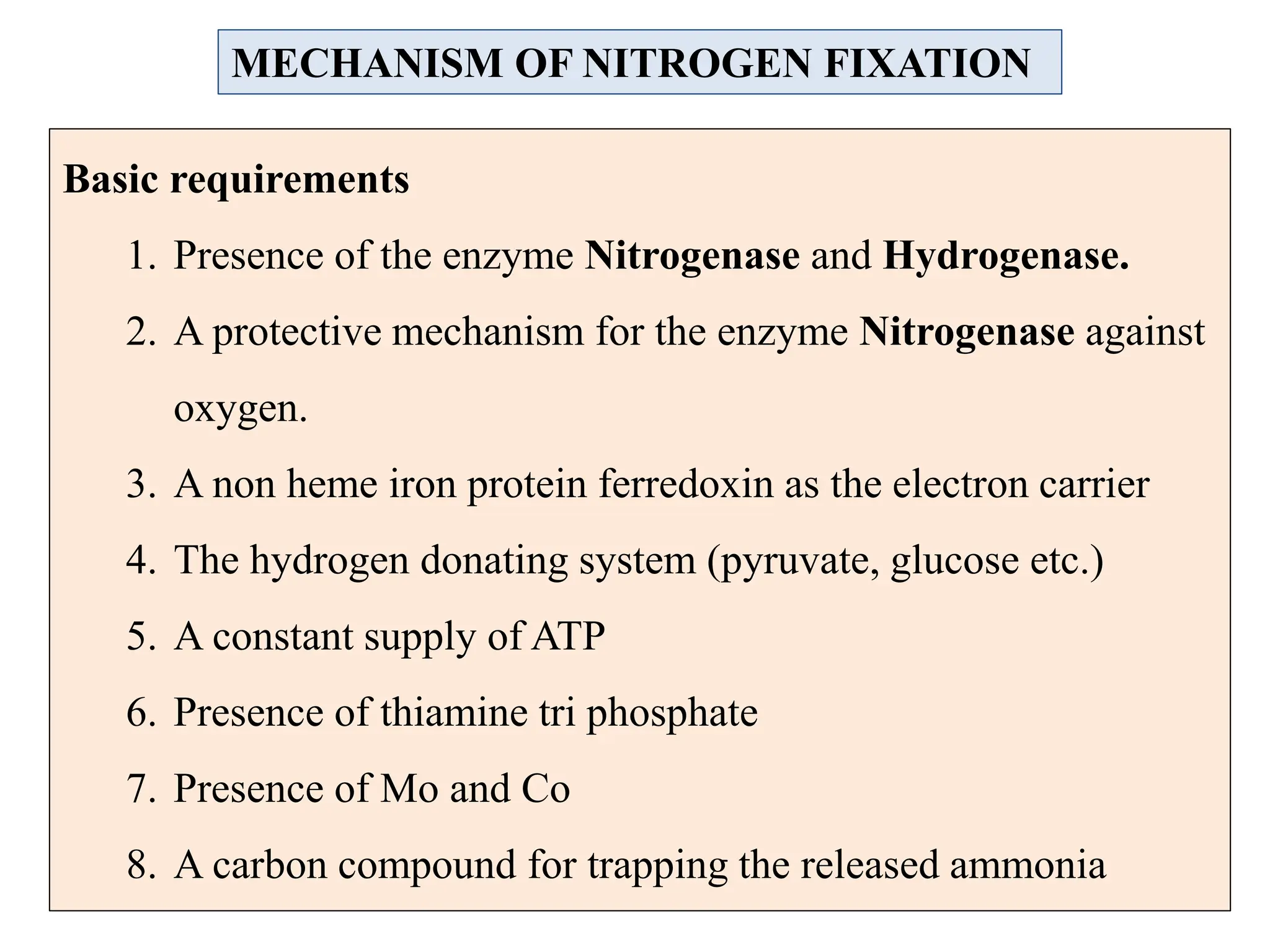 nitrogen cycle and biological nitrogen fixation | PPT