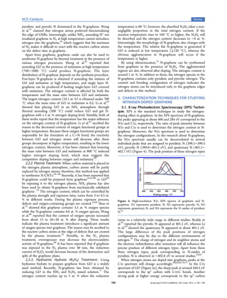 Nitrogen doped graphene | PDF