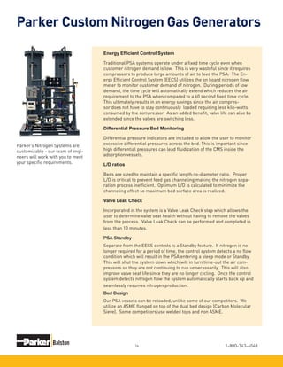 Nitrogen Generator Systems for Industrial Applications | PDF