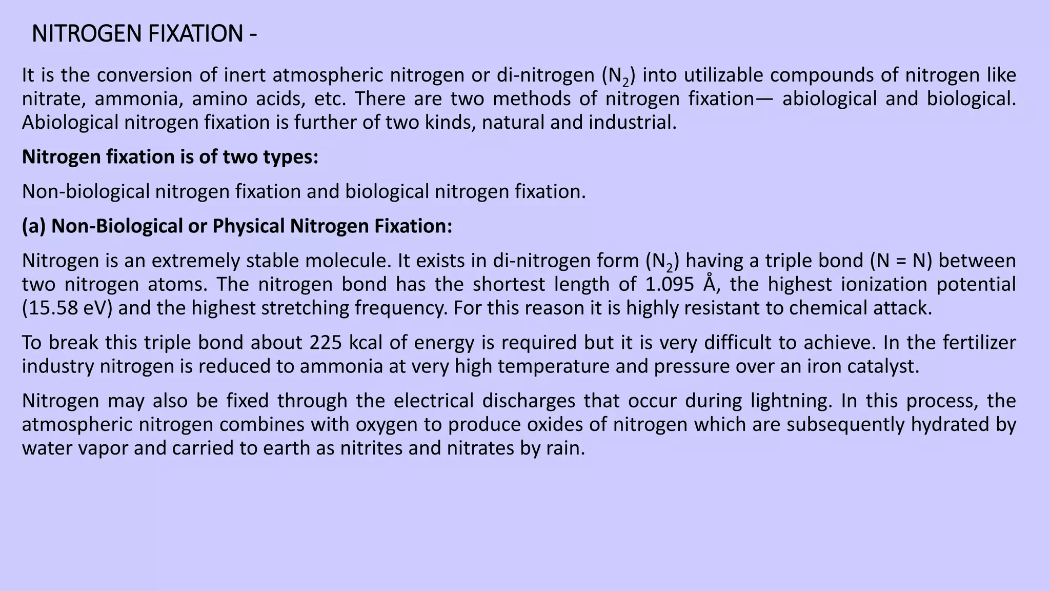 Nitrogen assimilation in plants | PPTX