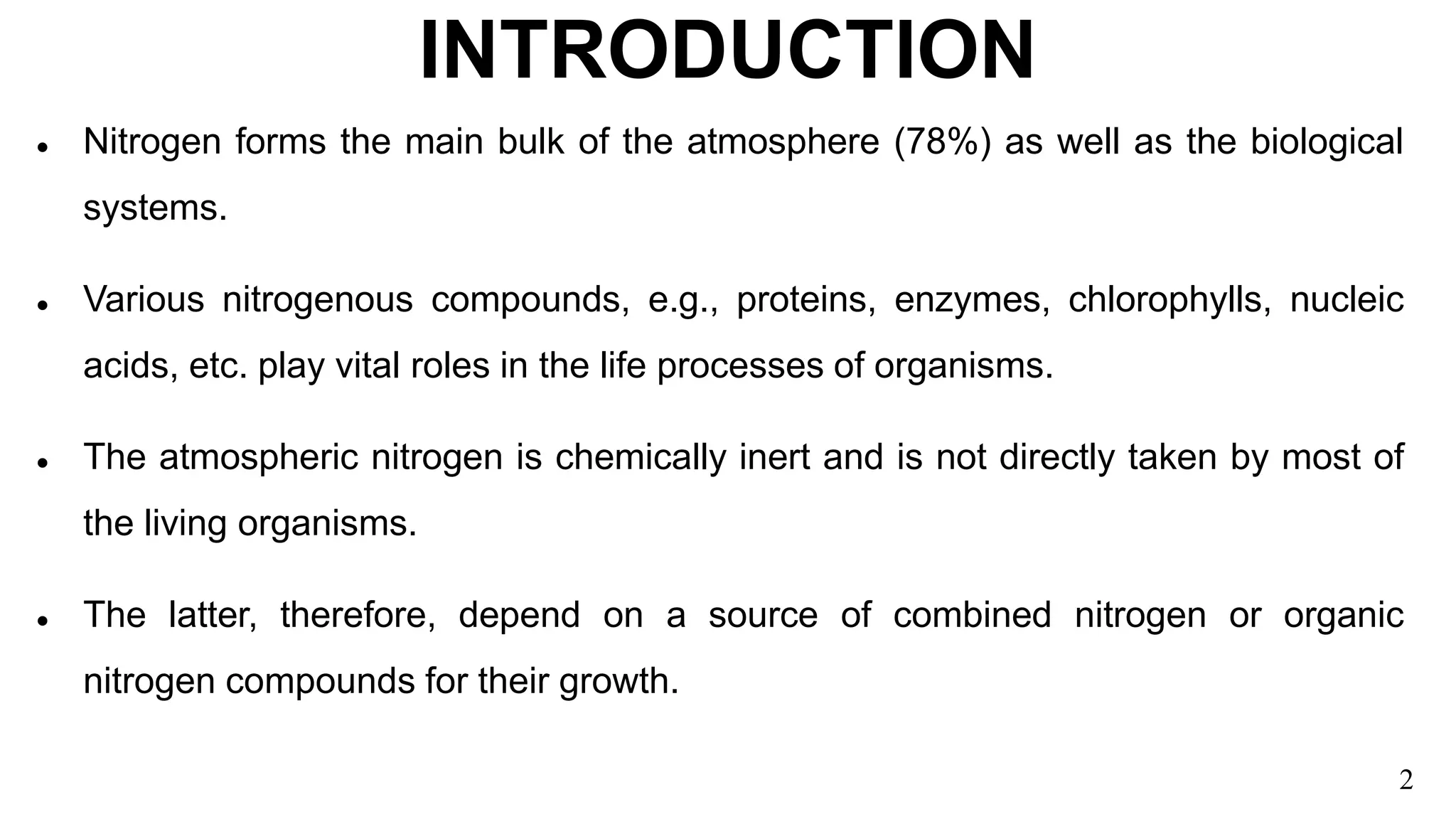 Nitrogen cycle | PPT
