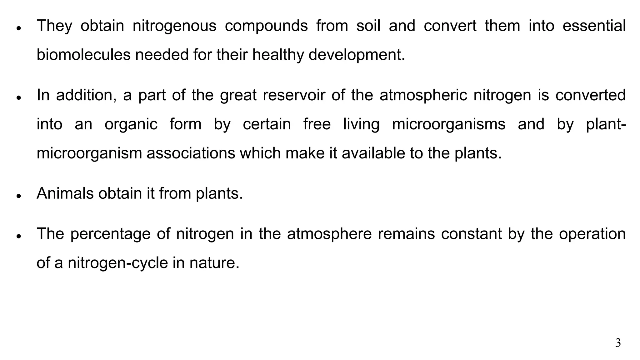 Nitrogen cycle | PPT