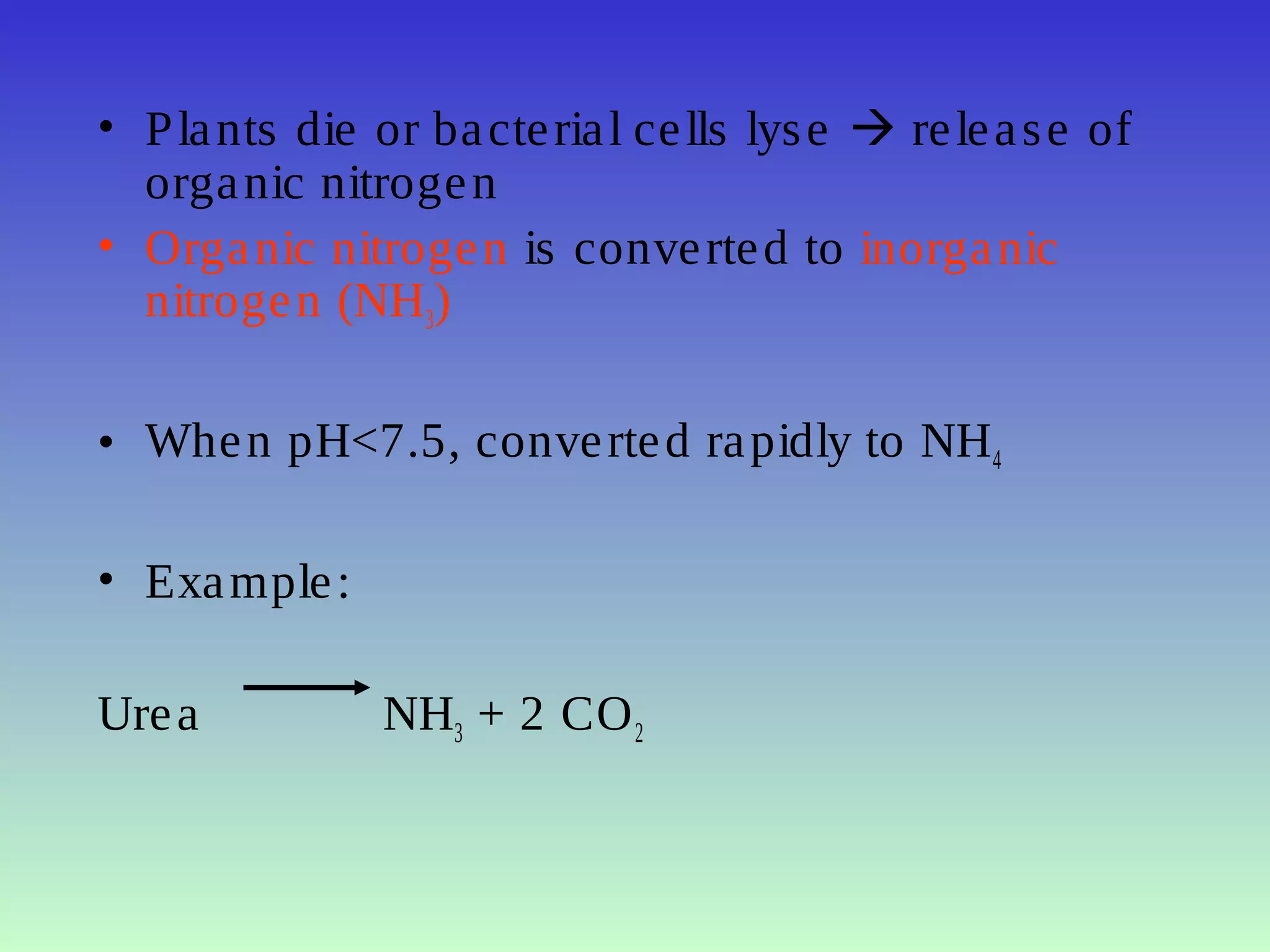 Nitrogen cycle (ppt presentation) | PPT