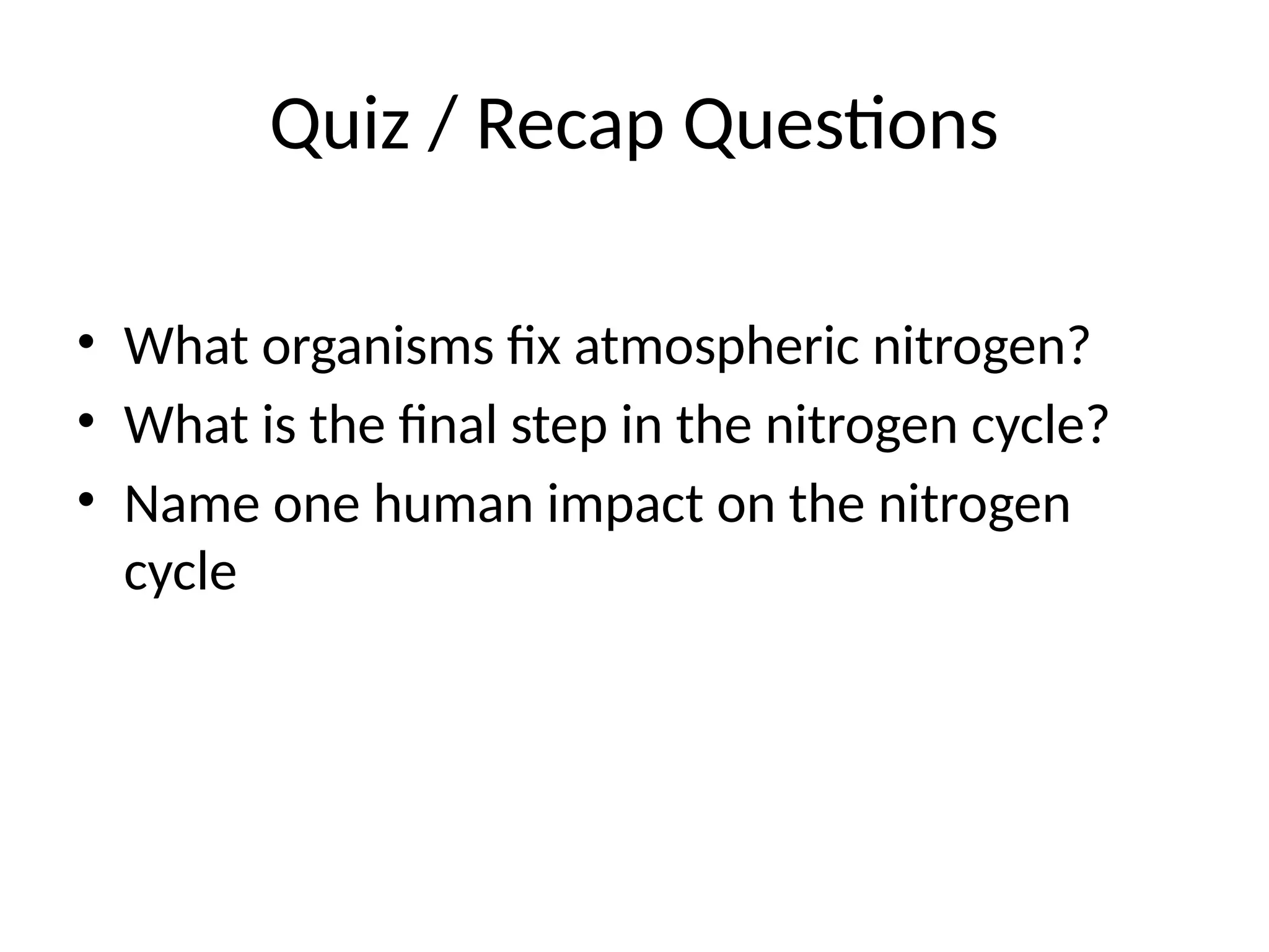Nitrogen_Cycle_Presentation FOR CAPE BIOLOGY | PPT