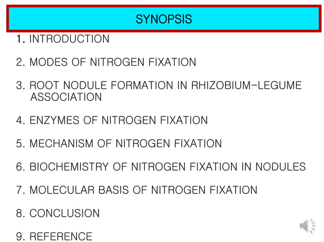 Biological Nitrogen fixation | PPT | Biological Sciences | Science