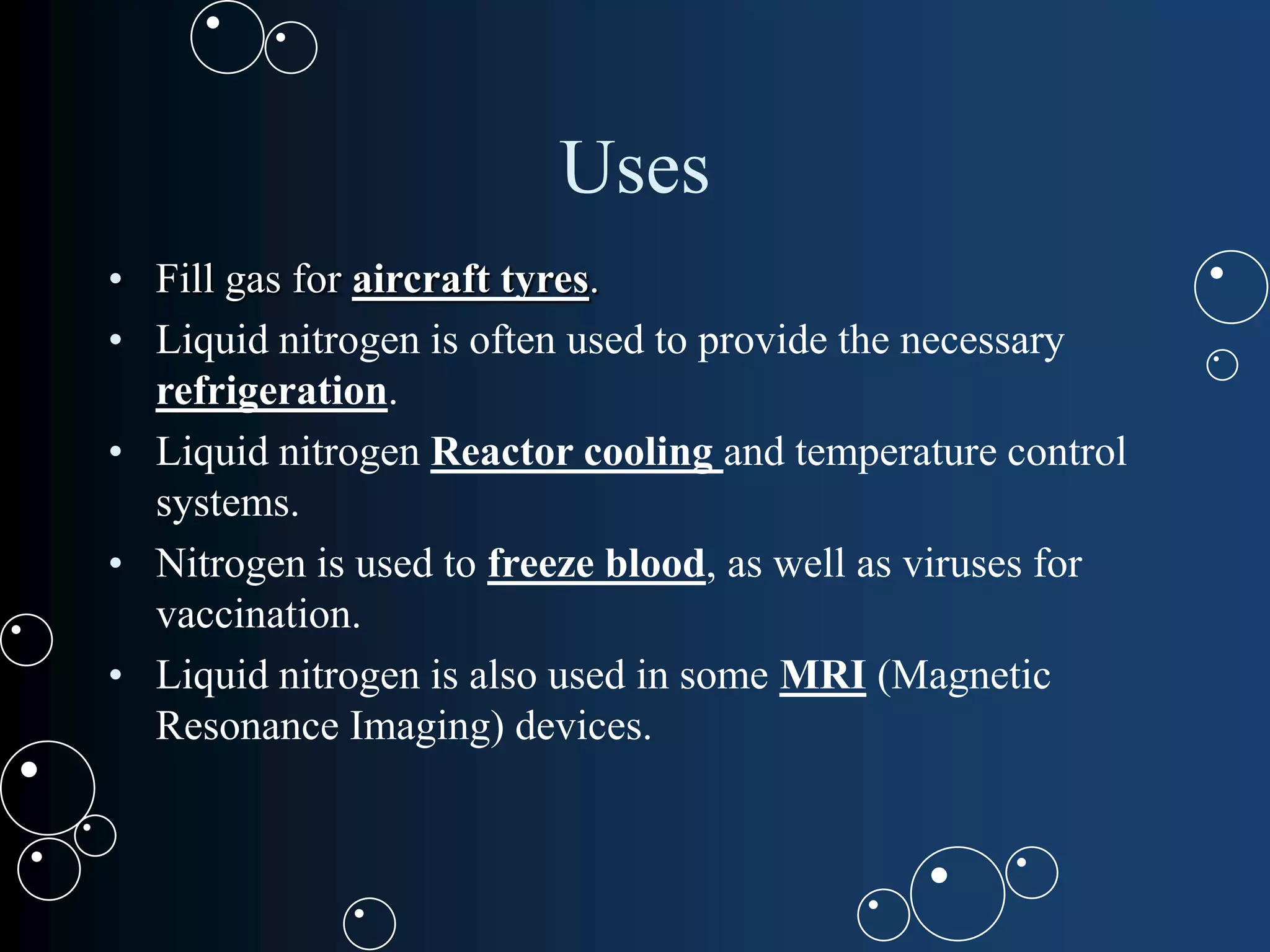 Nitrogen gas. | PPTX
