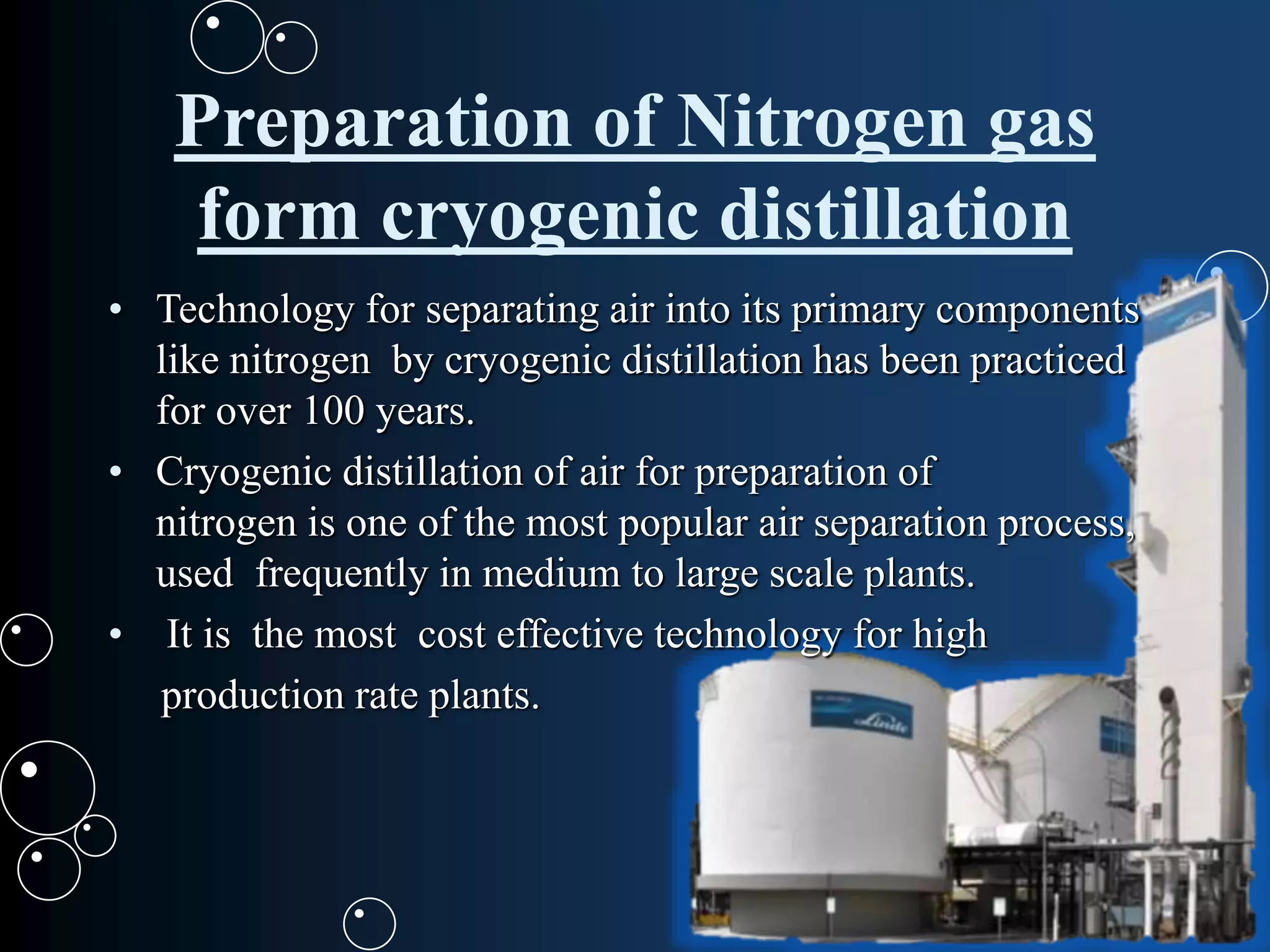 Nitrogen gas. | PPTX