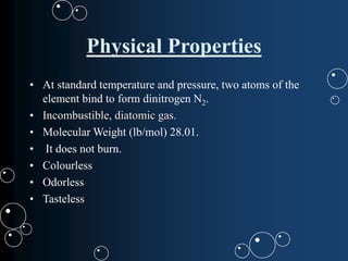 Nitrogen gas. | PPTX