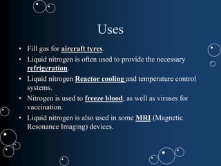 Nitrogen gas. | PPTX