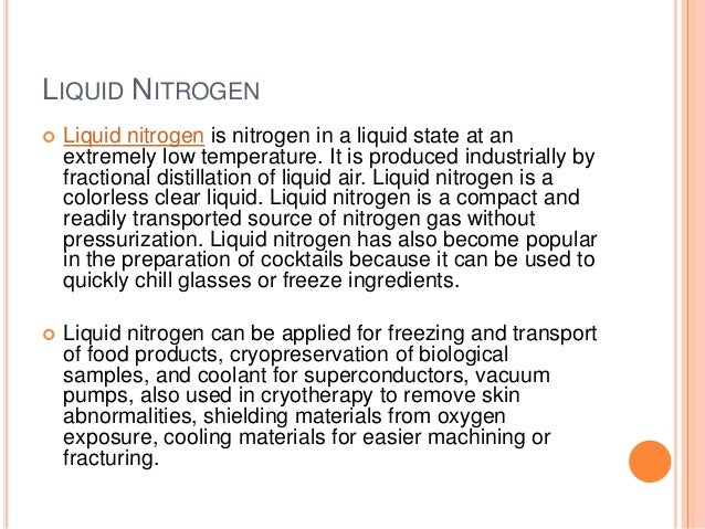 Nitrogen Element Facts Nitrogen Element Facts