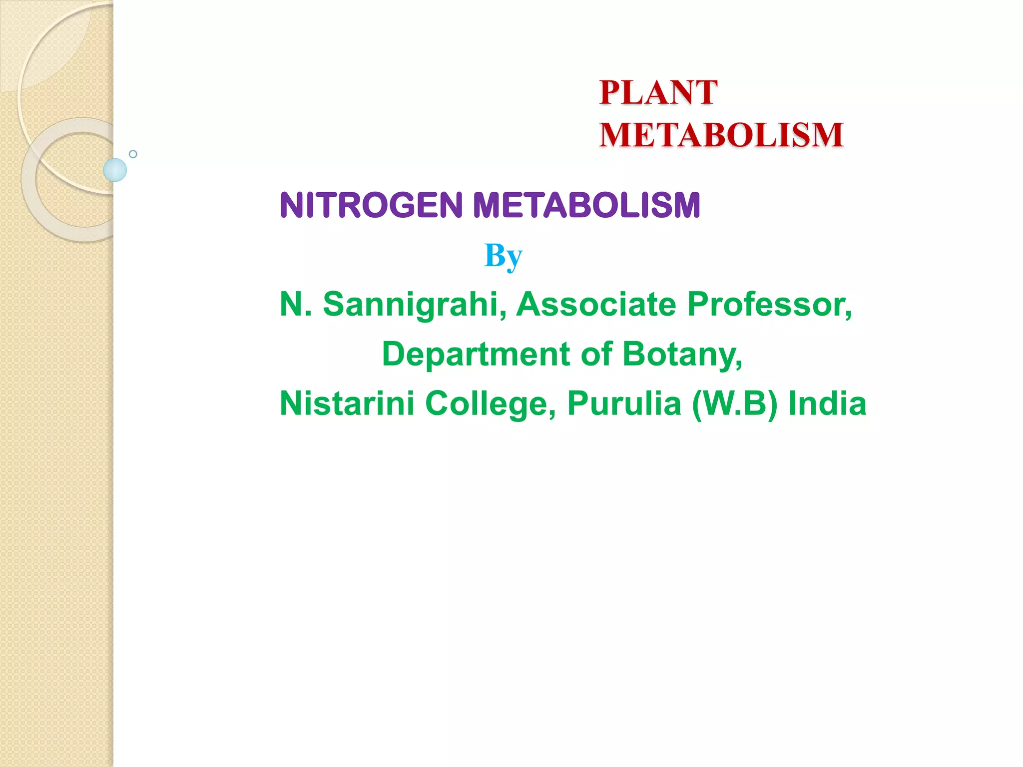 Nitrogen Metabolism.pdf