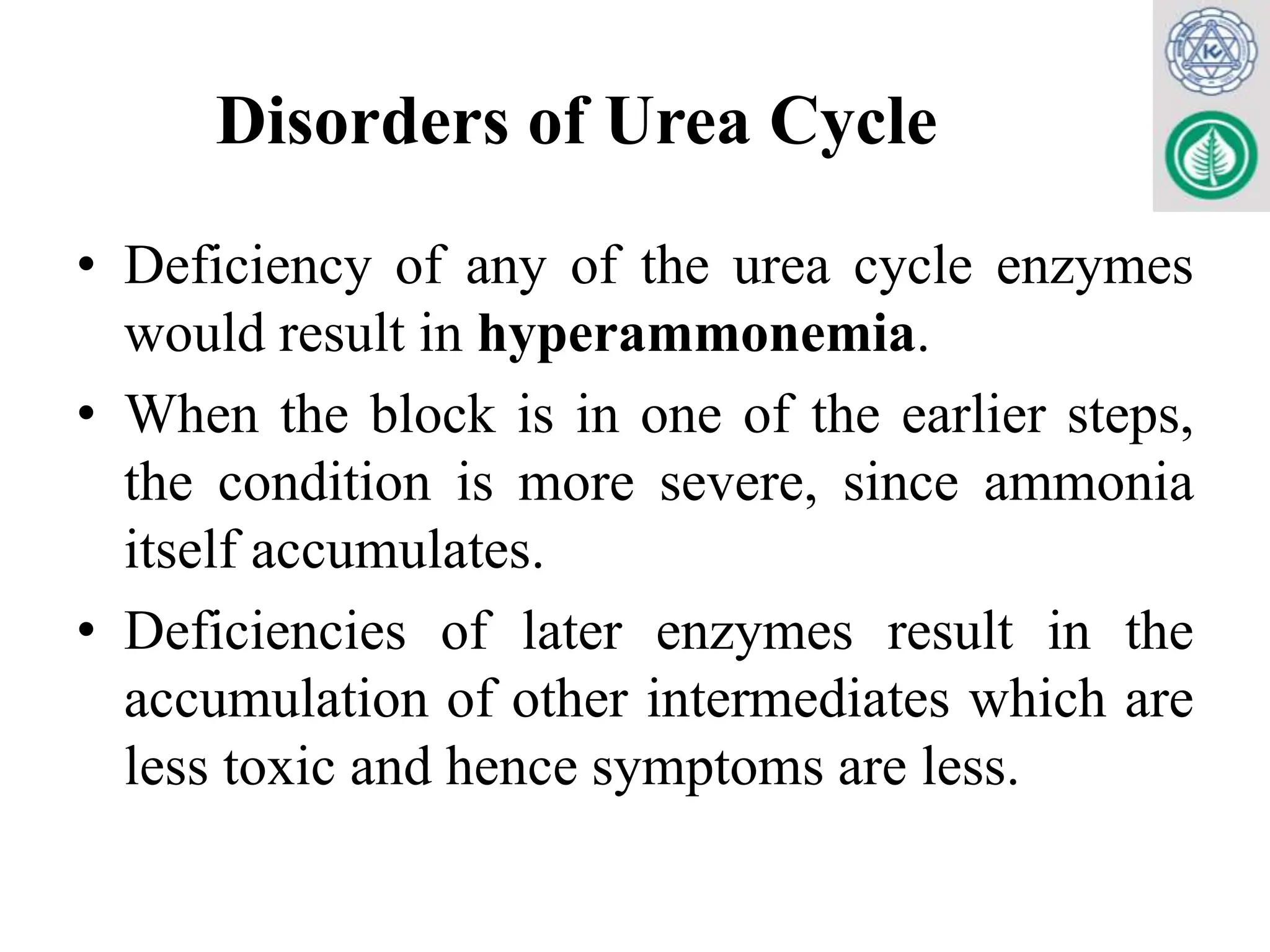 Nitrogen metabolism and the urea cycle.pptx | Chemistry | Science