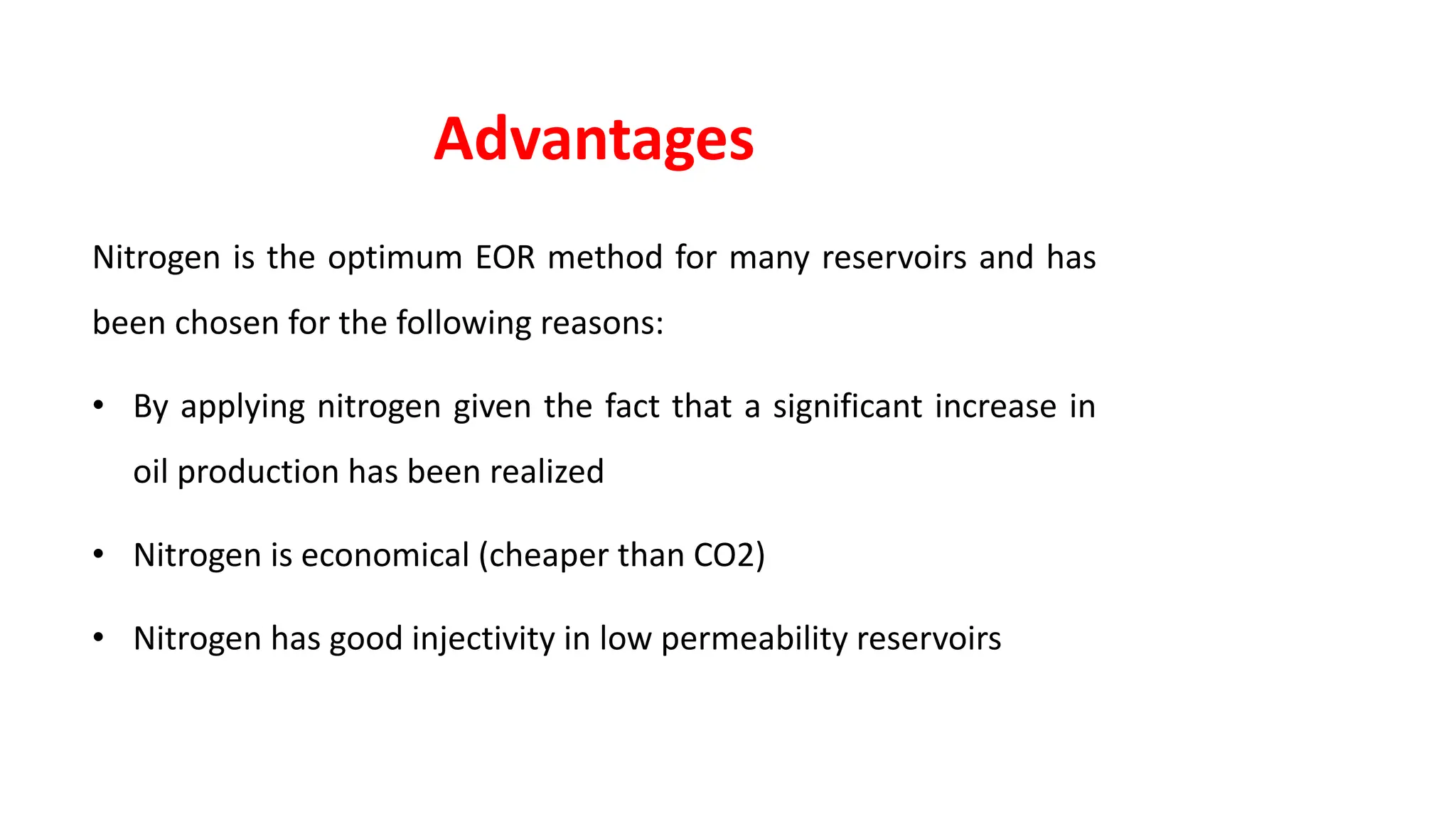 Nitrogen Miscible Injection.pptx Hussein | PPTX