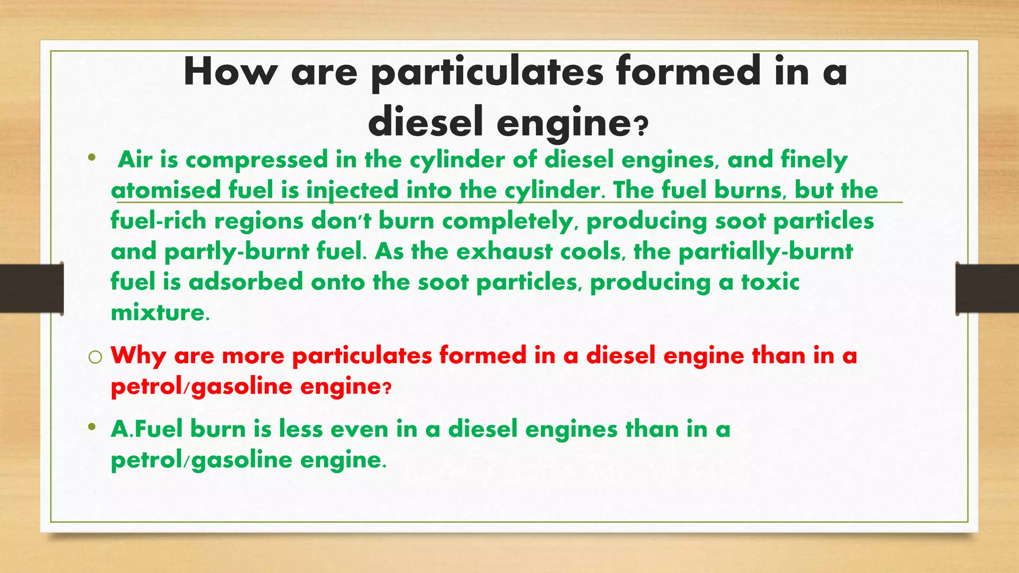 Advanced technologies as "DOC, DPF, SCR" to reduce Diesel engines ...