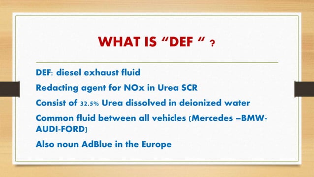Advanced technologies as "DOC, DPF, SCR" to reduce Diesel engines ...