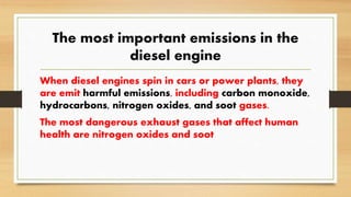 Advanced technologies as "DOC, DPF, SCR" to reduce Diesel engines ...