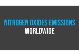 Nitrogen Oxides Emissions | PPT