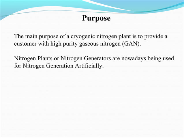 Nitrogen Gas Plants | PPT