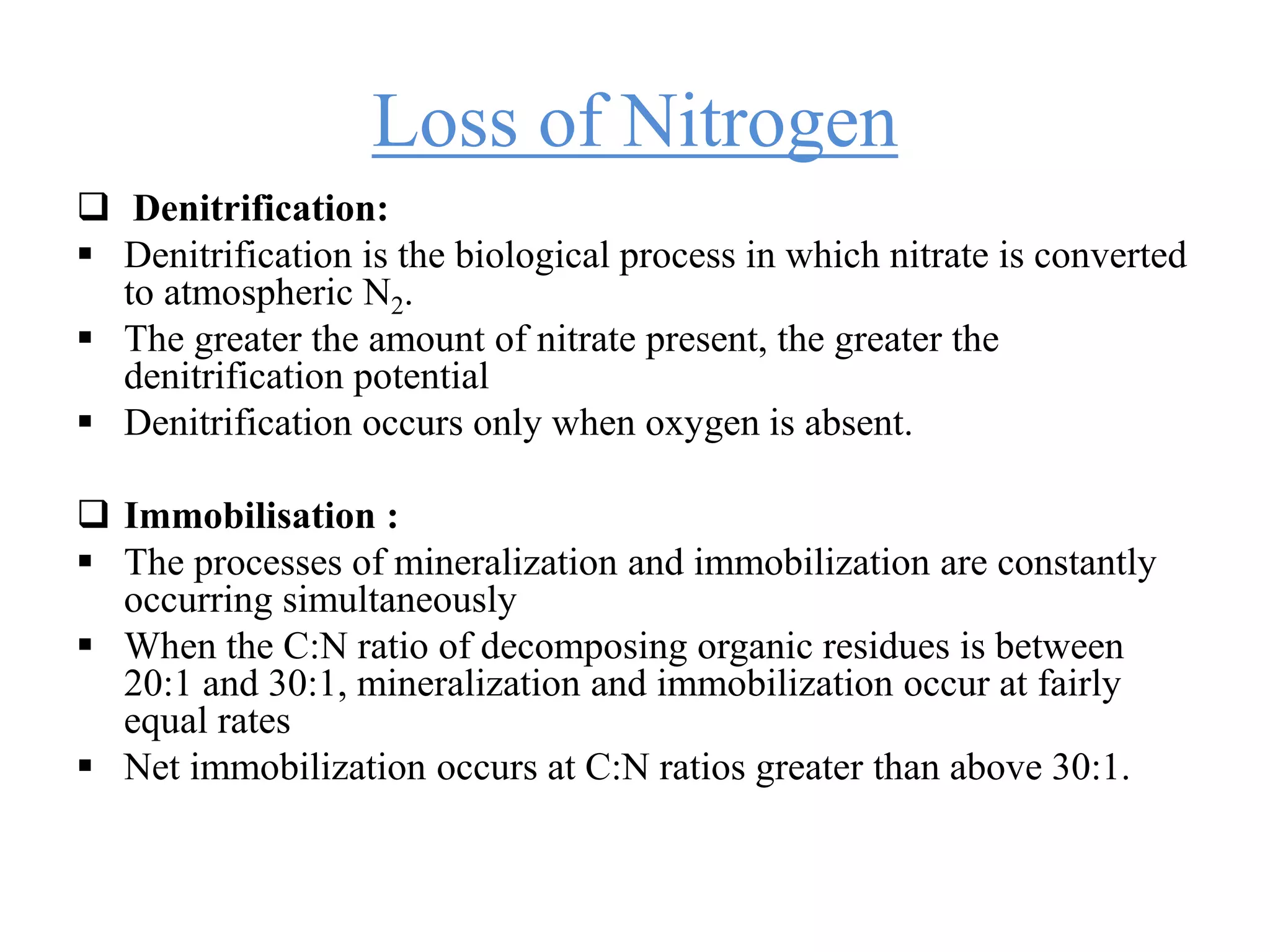 Nitrogen presentation | PPTX