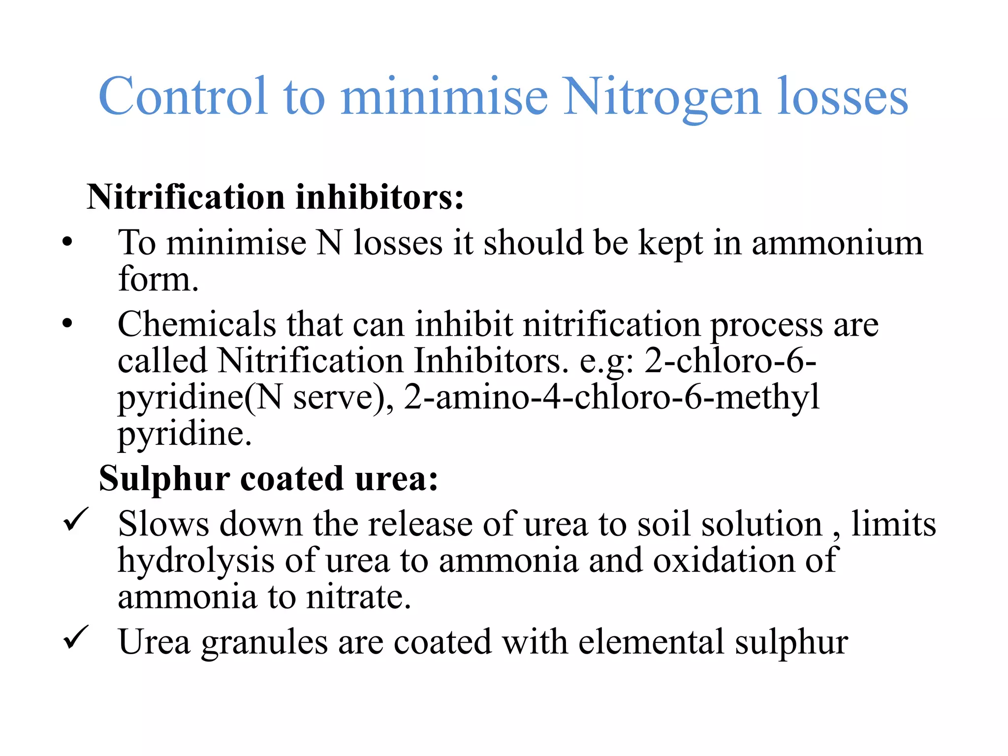 Nitrogen presentation | PPTX