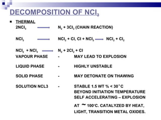 Nitrogen ttrichloride --- revised | PPT
