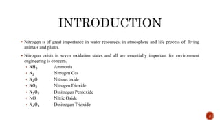 Nitrogen | PPTX | Science