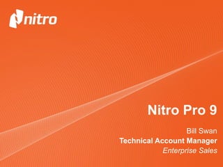 Nitro Pro 9 - Live Demo Presentation | PDF