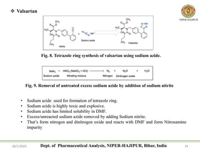 Nitrosamine and Nitrosamine Drug Substance-Related Impurities (NDSRIs ...