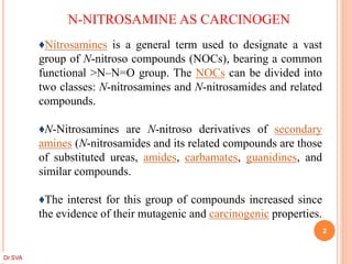 nitrosamine carcinogenecity.pptx
