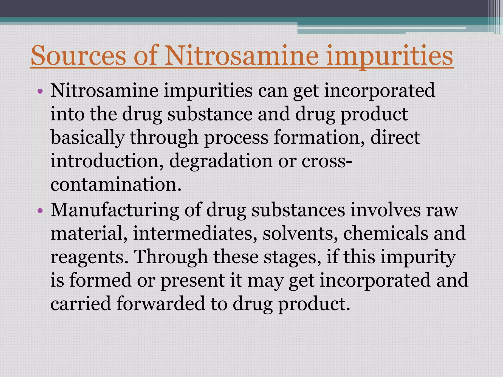 Nitrosamine Impurities.pptx