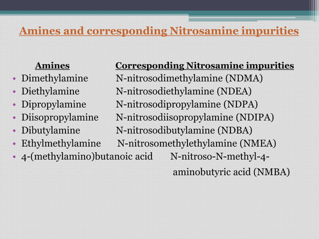 Nitrosamine Impurities.pptx