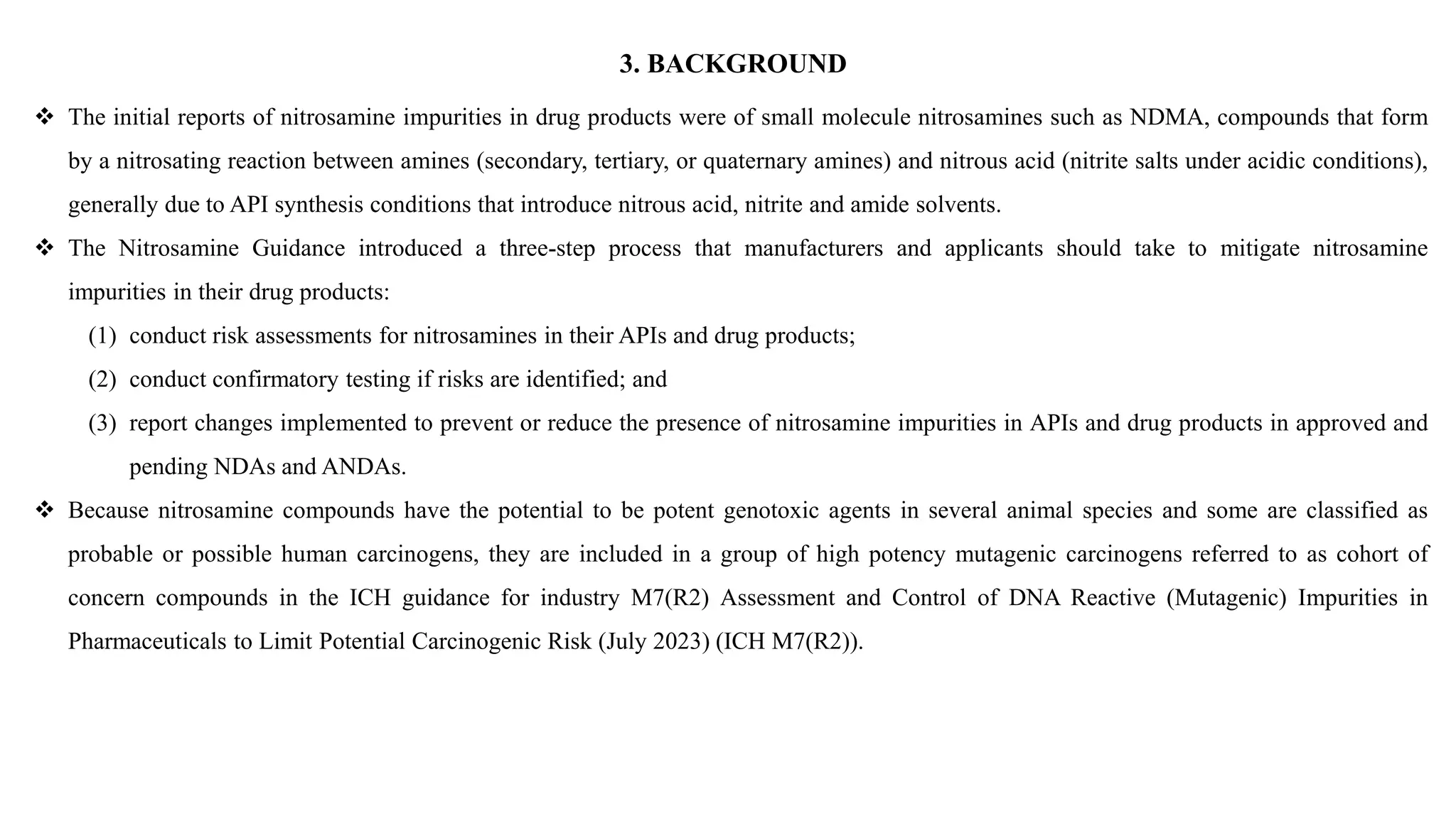 NDSRIs - Nitrosamine Drug Substance-Related Impurities (NDSRIs) | PPTX