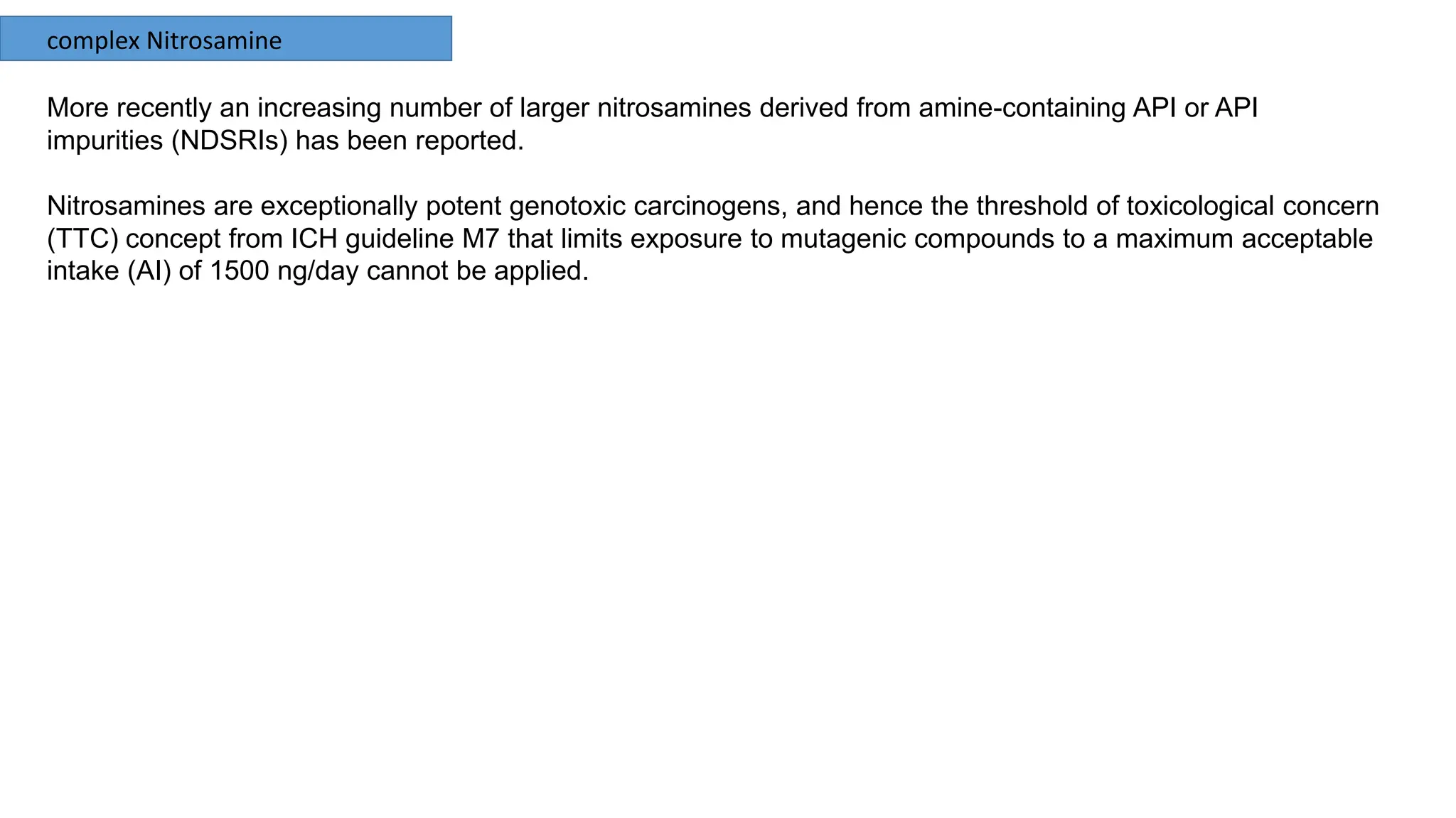 Nitrosamine & NDSRI.pptx