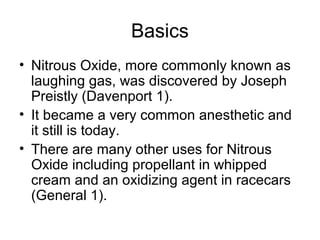 Nitrous oxide | PPT