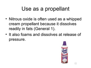 Nitrous oxide | PPT