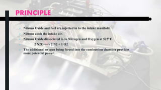 Nitrous oxide in automobile final ppt | PPTX