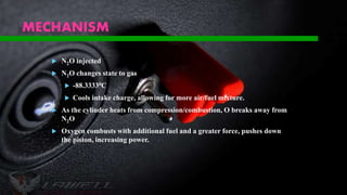 Nitrous oxide in automobile final ppt | PPTX