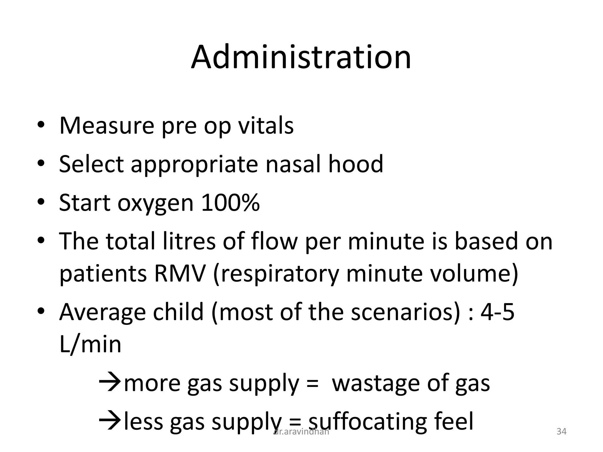 Nitrous oxide inhalation sedation | PPTX