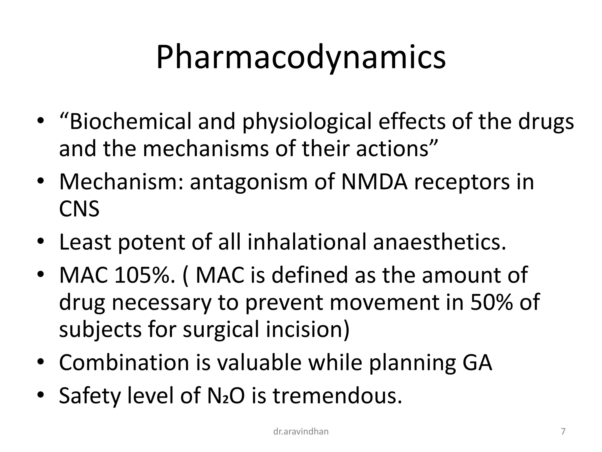 Nitrous oxide inhalation sedation | PPTX