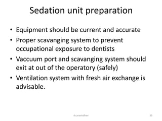 Nitrous oxide inhalation sedation | PPTX