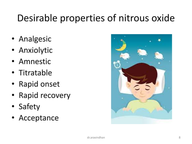 Nitrous oxide inhalation sedation | PPTX