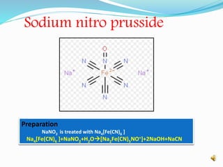 Nitroysl compounds and magnetic properties | PPTX